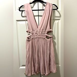 Windsor | Dresses | Windsor Rose Pink Cut Out Flare Mini Dress Nwt ...